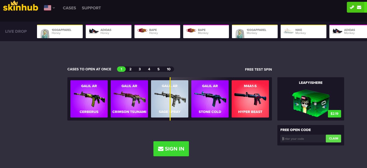 Skinhub Complete Review – CSGO Cosmetics, Bonus Codes And More